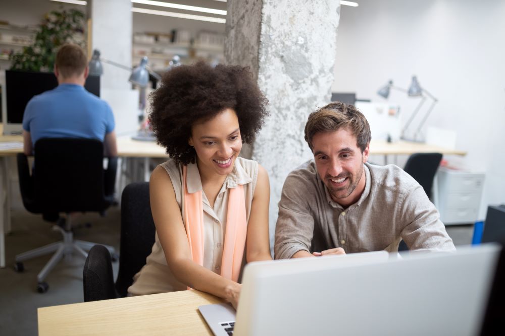 two-people-computer-laptop - Oriel STAT A MATRIX Blog
