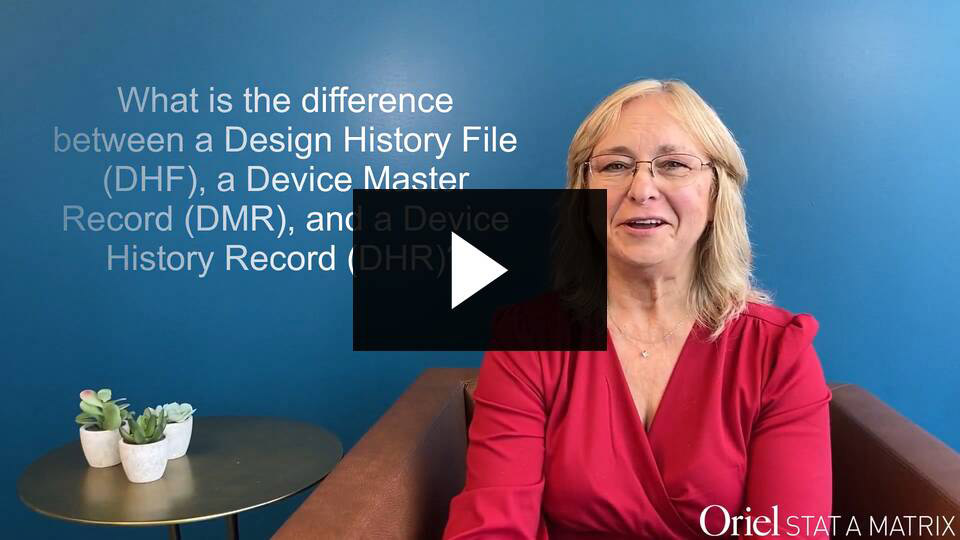 Oriel STAT A MATRIX | Medical Device Training, Consulting & Audits