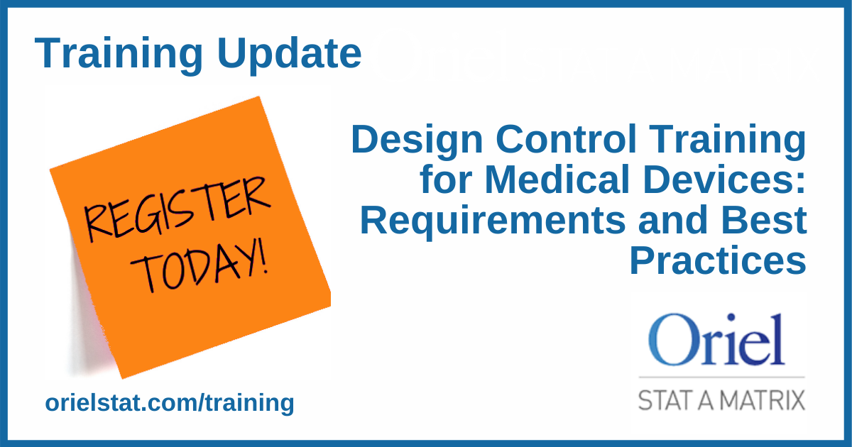 Design Control for Medical Devices | Oriel STAT A MATRIX